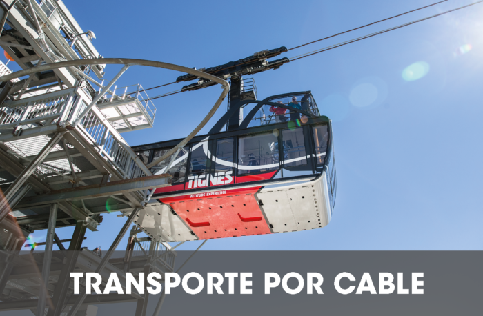 Nuestras actividades : Transporte por cable - Industria - Fabricación